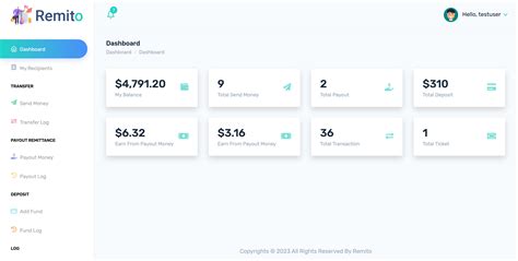 Remito A Complete Remittance Solution By Bug Finder Codecanyon