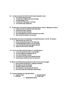 AP English Literature Practice Exam By Mike Bauer TpT