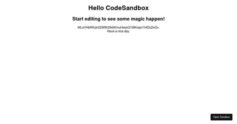 Test Decode And Encode Using Crypto Js Codesandbox
