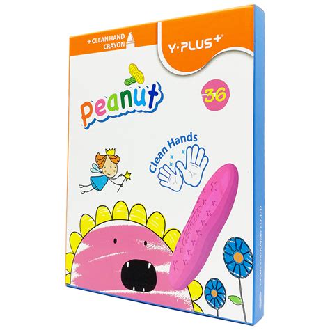Hộp 36 Bút Màu Sáp Peanut Y Plus Cr1903 Fahasa Com