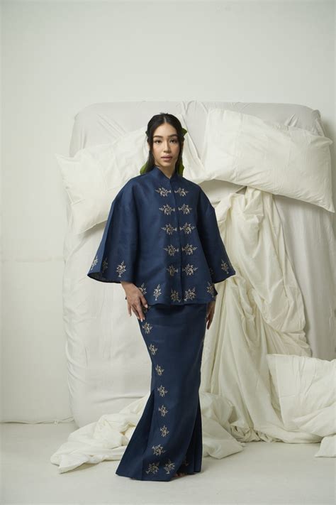 Theta Kurung Linen Set Sueka Sueka