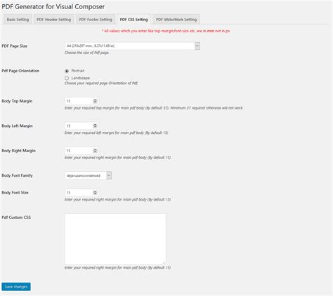 Wordpress Pdf Generator Addon For Wpbakery Page Builder Formerly Visual Composer By