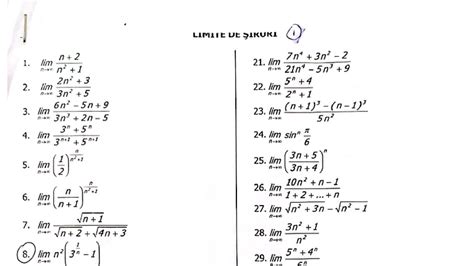 Calculus Limits Practice Problems Math 101 Studocu