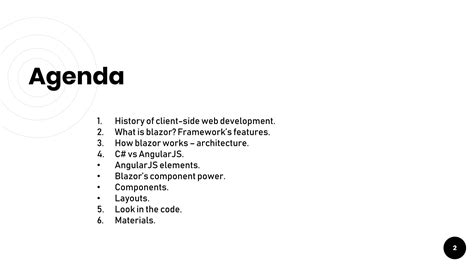 Blazor The Successor Of Angularreactvue Ppt