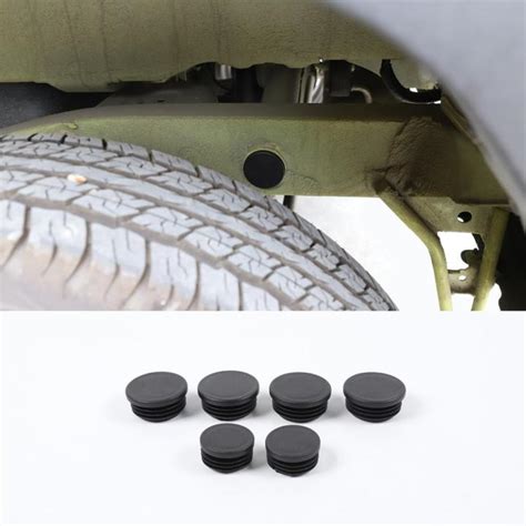 Chassis Cap 6 Chassis Plug Covers Black Darazpk