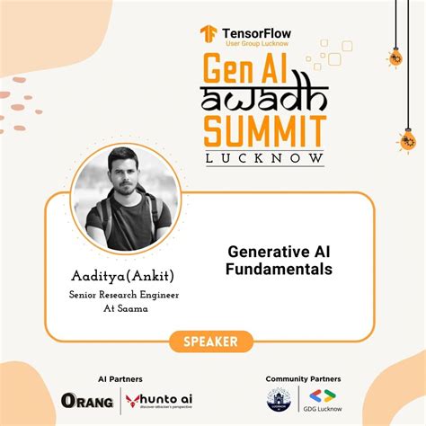 Tensorflow User Group Lucknow On Linkedin Genaiawadh Tfuglucknow