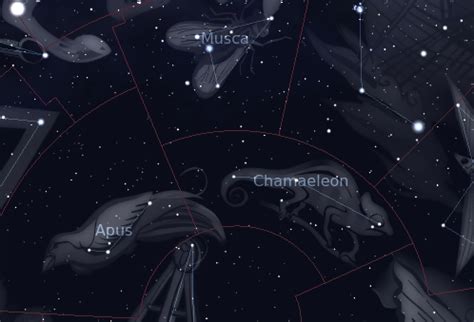 Chamaeleon Constellation Facts And Features The Planets