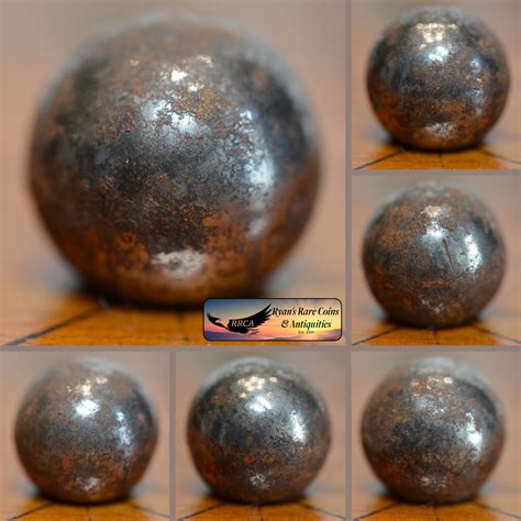 Handmade Hollow Steel Or Steelie Marble 065 In Hard To Find Type S1571