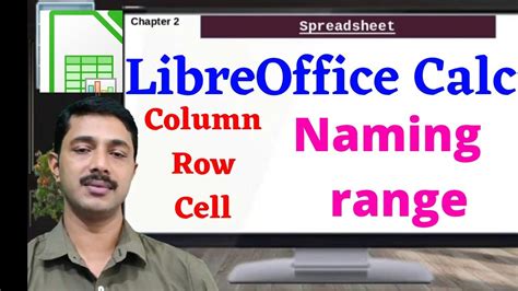 CA LibreOffice Calc Column Row Cell Naming Range Basics YouTube