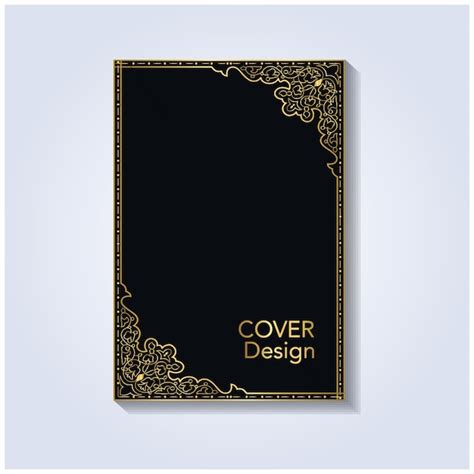 Premium Vector Vector Classical Book Cover Decorative Vintage Frame
