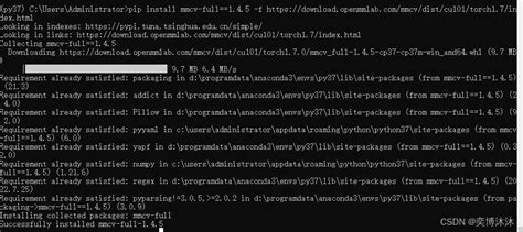 踩雷日记：pytorch Mmcv Full简易安装mmcv Full安装 Csdn博客