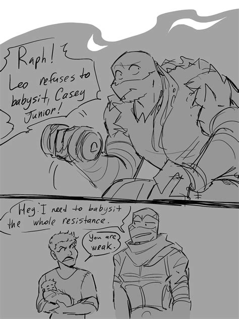 Part 4 …he Found The Papa Dinosaur Part 1 Next Colored Reference Of Raph