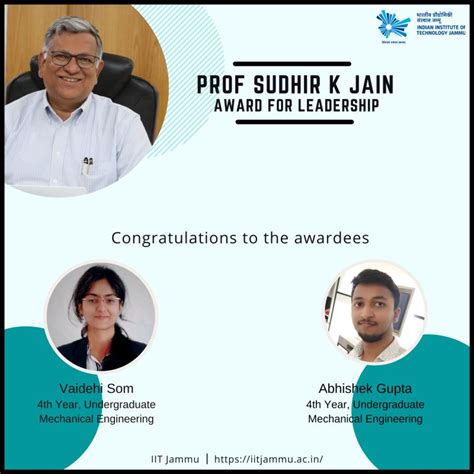 Thank You Akash Keshav Singh And Iit Jammu For The Affection You Have Displayed For Me And