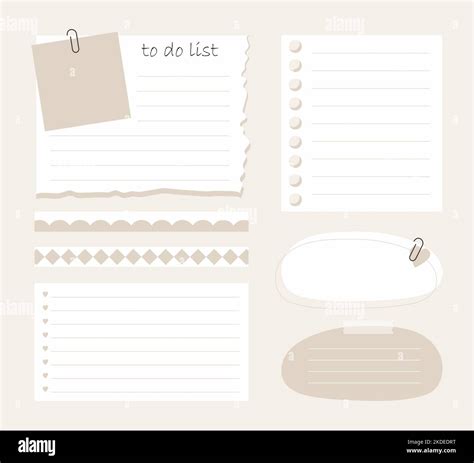 Cute Memo Template Stock Vector Image And Art Alamy