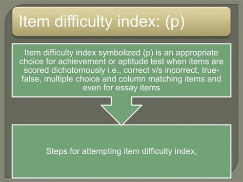 Quantitative Item Analysis Ppt Quantitative Item Analysis Ppt