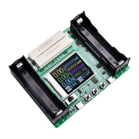 5v 18650 Lcd Display Lithium Battery Capacity Tester Detector Module With Charging Discharge