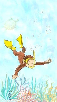 Curious George Swimming