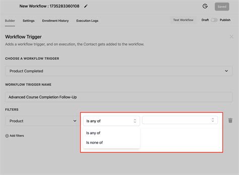 workflow trigger product completed highlevel support portal