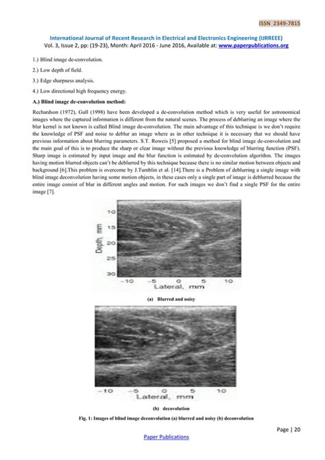 A Review Over Different Blur Detection Techniques In Image Processing