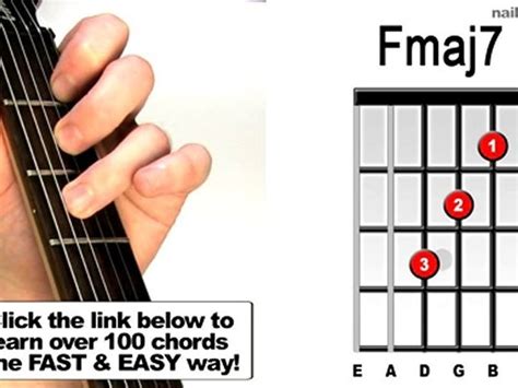 Fmaj7 Guitar Chord 4 Simple F Major Guitar Chord Variations Charts