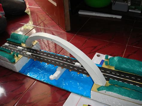 Arsitektur Maket Jembatan Analisa Struktur