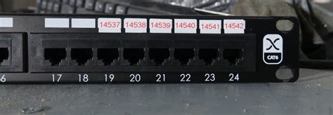 5x X Cat6 Patch Panels With Patch Cables N I Broadcast Ltd