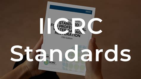 Iicrc Standards