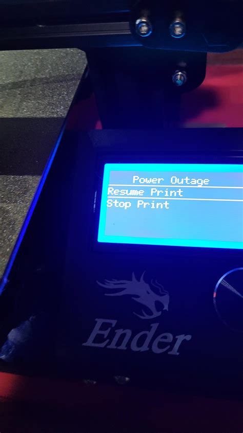 prints pause part way through with this message on new ender 3 pro : r/3Dprinting