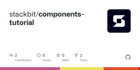 GitHub Stackbit Components Tutorial