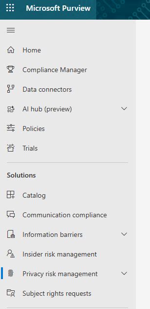 Where The Data Classification Management Has Been Moved To In This Updated Compliance Portal