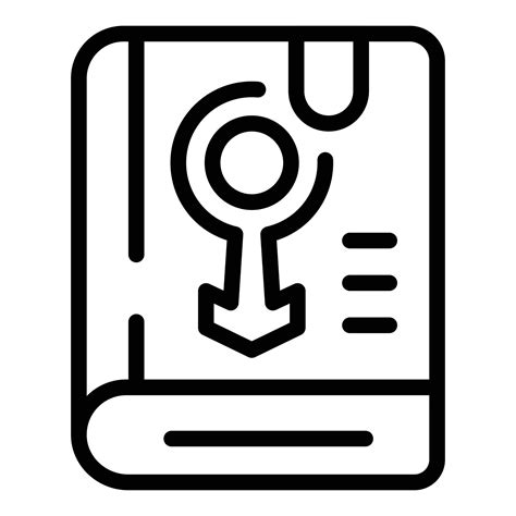 Gender Book Icon Outline Vector Sex Education 15101005 Vector Art At Vecteezy
