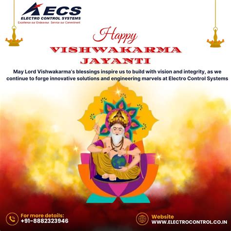 Electro Control Systems Ecs On Linkedin Vishwakarmapuja