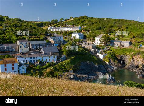 The Cornish Coastal Village Of Portloe South Cornwall England