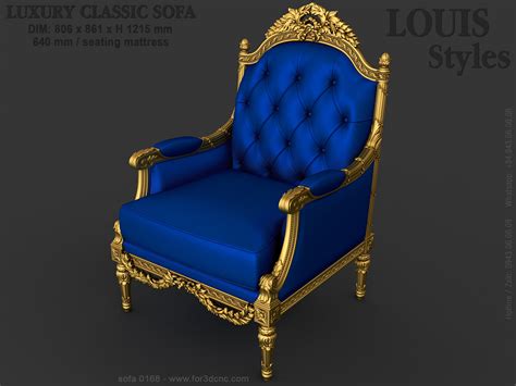 Sofa 0168 Stl 3d Model For Cnc 3d Stl Model For Cnc Stl Model