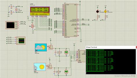 基于freertosstm32cubemxlcd1602mcp3208（spi接口）的8通道adc转换器proteus仿真 Csdn博客