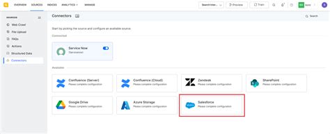 Salesforce Connector Searchassist