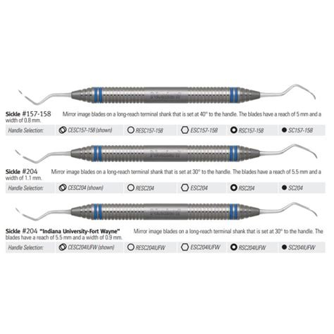 De Scaler Posterior Sickle Taylor 2 3 Standard Handle