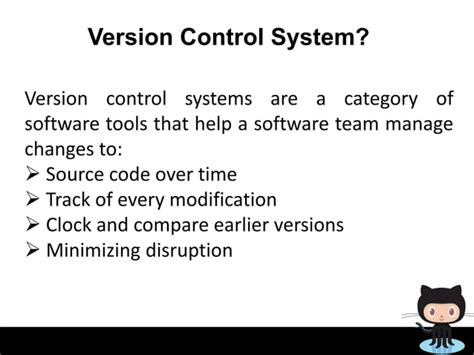 Version Control System Pptx Operating Systems Computer Software And Applications