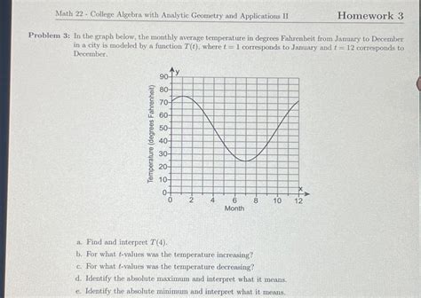 Solved Math 22 ﻿college Algebra With Analytic Geometry And