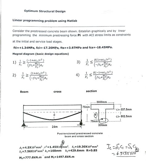optimum structural designlinear programming problem
