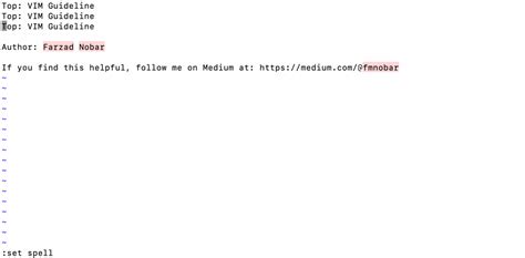 Vim Tutorial Edit Text Like A Pro Towards Data Science