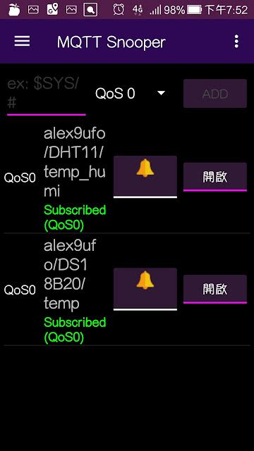 Alex9ufo 聰明人求知心切 Iot With Esp8266 Temperature And Humidity Sender Mqtt