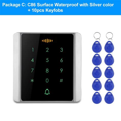 125KHz Access Control Keypad RFID Keyboard Waterpr Grandado