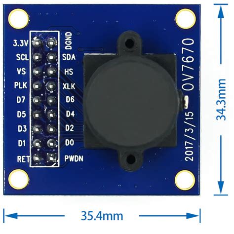 Ov7670 Vga Camera Module 0 3mpx 640x480px 30fps Arduino Arduino Diy Displays Cameras And Laser