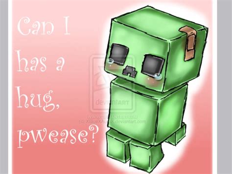 Keep Calm And Hug A Creeper