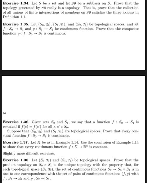 Solved Exercise 1 34 Let S Be A Set And Let Sb Be A