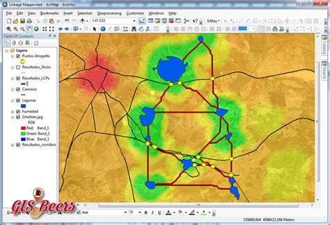 linkage mapper para corredores ecológicos gisandbeers