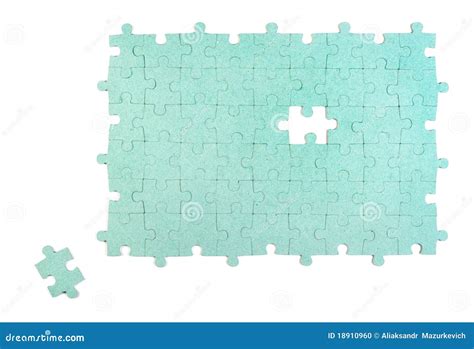 Green Puzzle Stock Photo Image Of Meeting Green Decisions 18910960