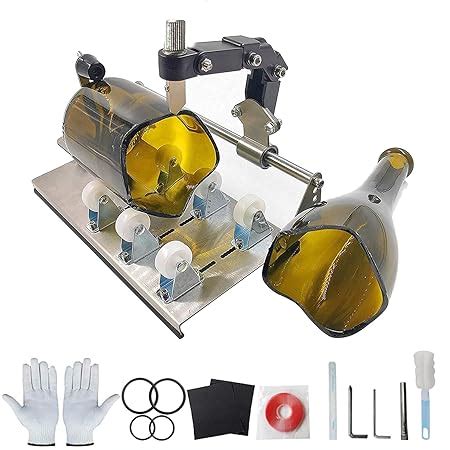 Amazon Com Bottle Cutter Glass Cutter Kit Round And Square Upgraded Bottle Cutting Tool Kit