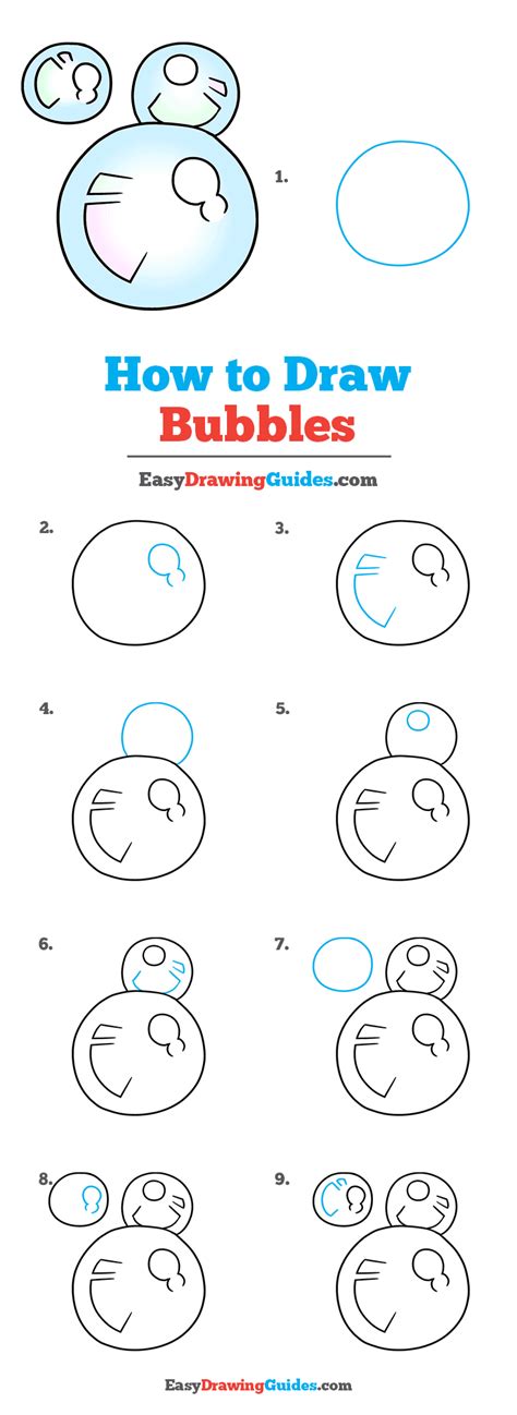How To Draw Bubbles Really Easy Drawing Tutorial